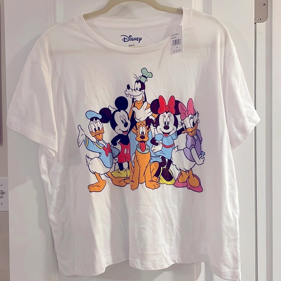 Disney | Tops | Disney Originals Mickey Friends Oversizedcrop Perfect ...